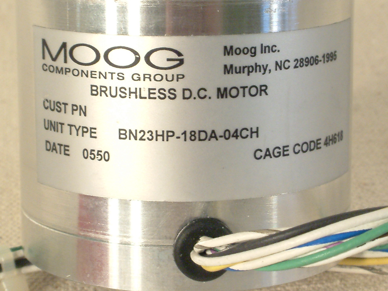 12 VDC Brushless Motor 4 pieces Moog High Performance | eBay