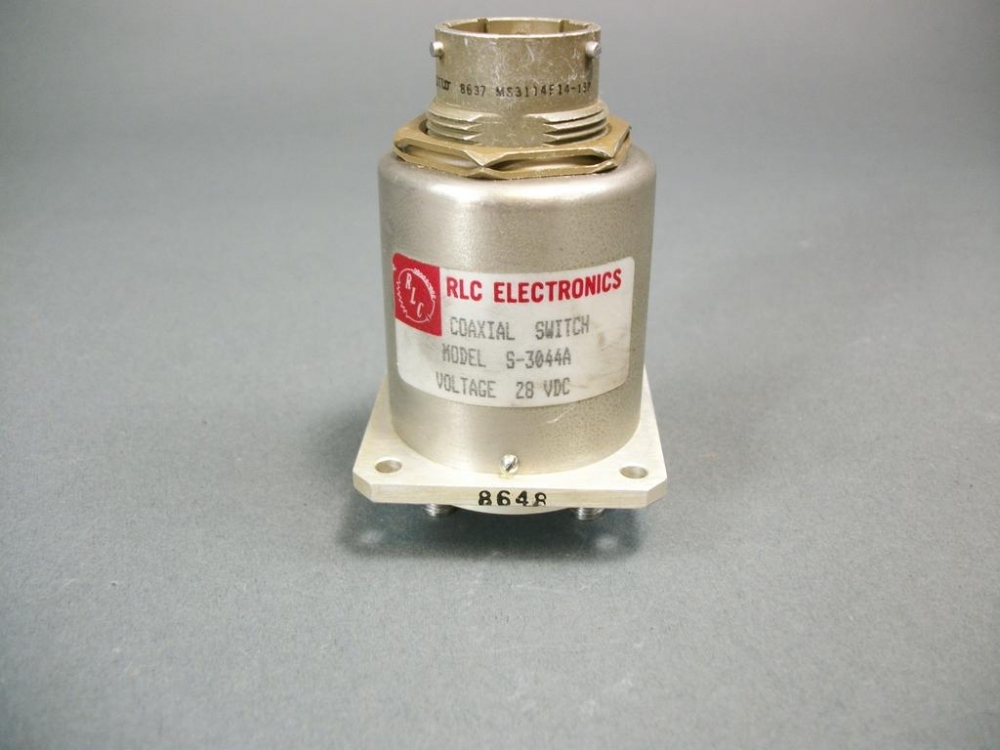 RLC Electronics Coaxial Switch S-3044A 28 VDC | Mavin the Webstore