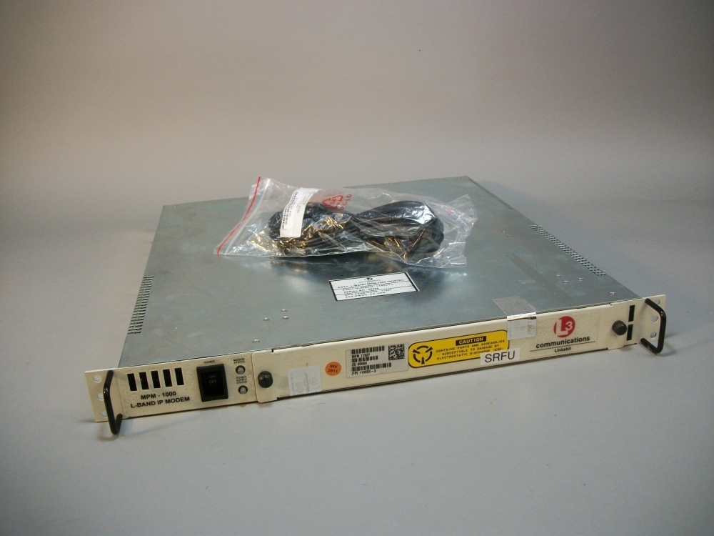 L3 Communications Linkabit MPM - 1000 L-Band IP Modem - USED - Export ...