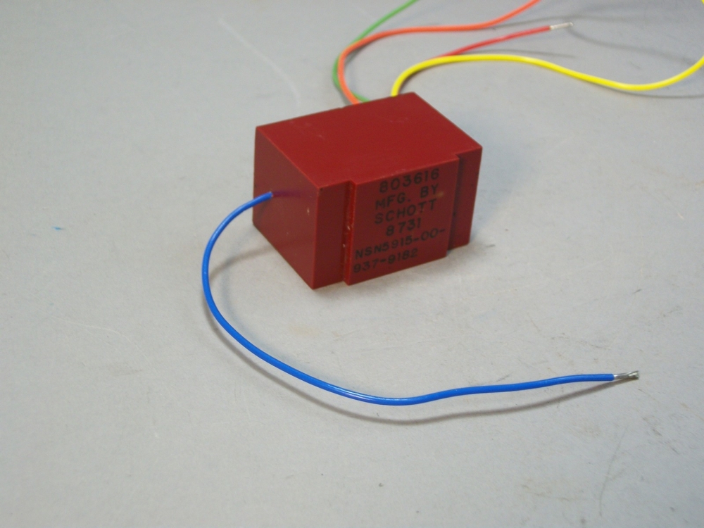 Schott Radio Frequency Interference Filter 803616 - New | Mavin the ...