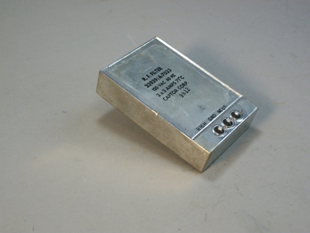 Captor Corp. A-7033 Radio Frequency Filter - New | Mavin the Webstore