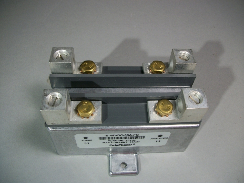 Polyphaser IS-48VDC-30A-FG Impulse Suppressor / Surge Protector 48V/80V ...