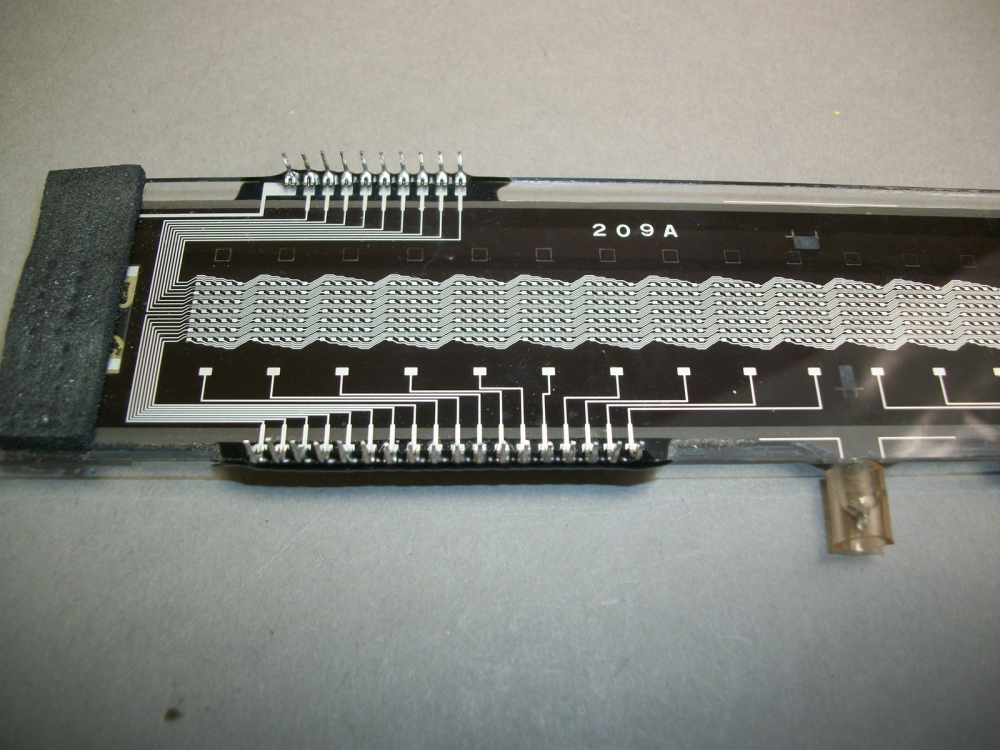 Noritake Itron DC209H2 Japan 8.25" x 1.35" VFD Vacuum Fluorescent ...