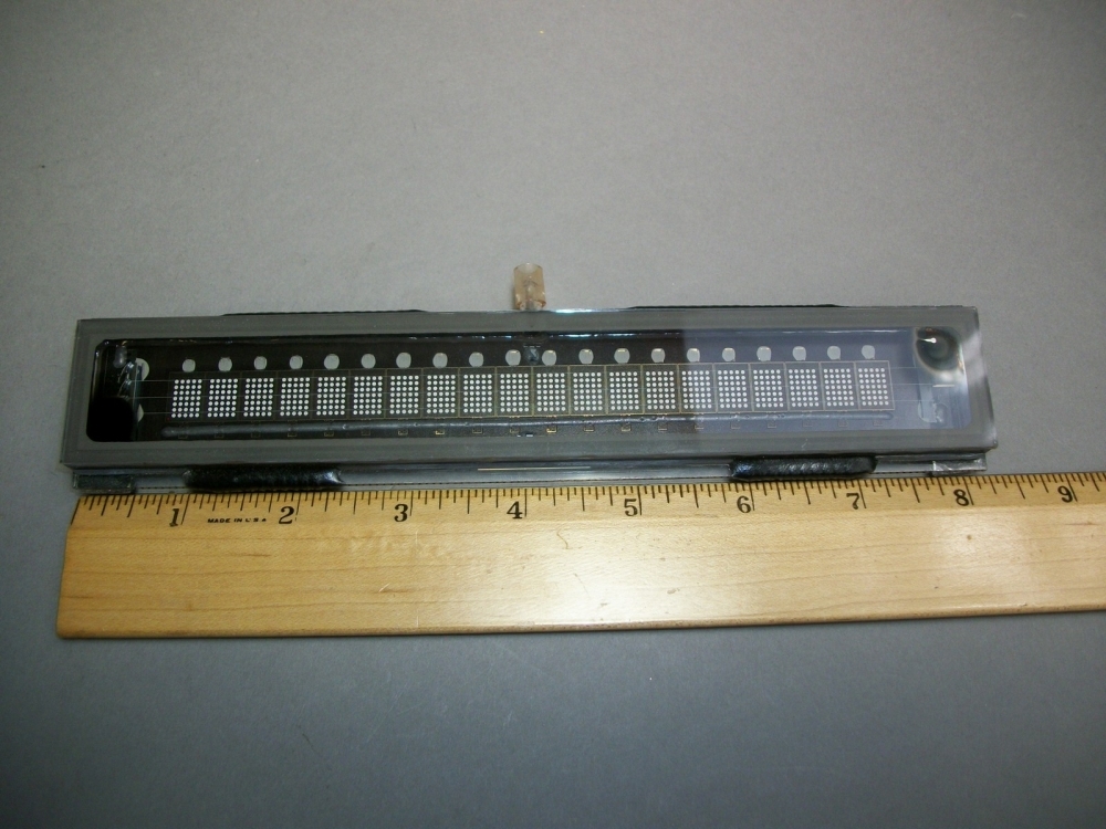 Noritake Itron DC209H2 Japan 8.25" x 1.35" VFD Vacuum Fluorescent ...