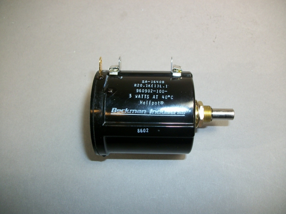 Beckman Industrial SA-1640B 5W Helipot Potentiometer Variable Resistor ...