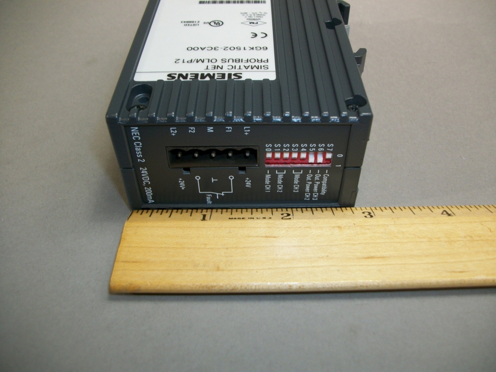 Siemens 6GK1502-3CA00 SIMATIC NET PB OLM/P12 v3 Optical Link Module ...