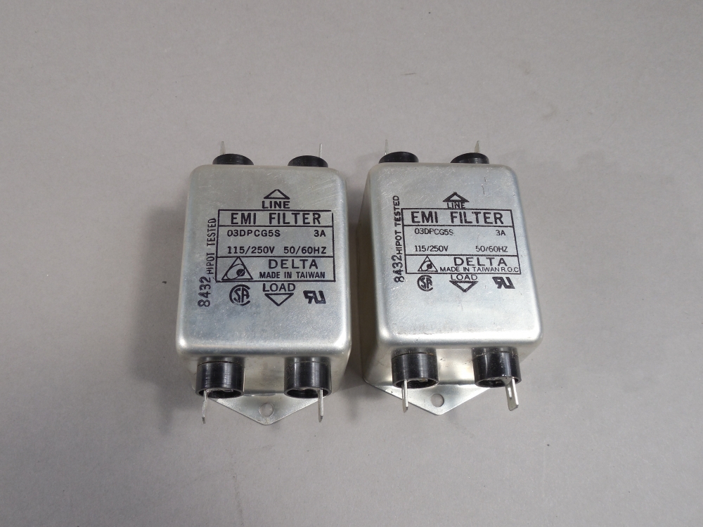 Lot of 2 Delta Electronics 03DPCG5S EMI Filter | Mavin the Webstore