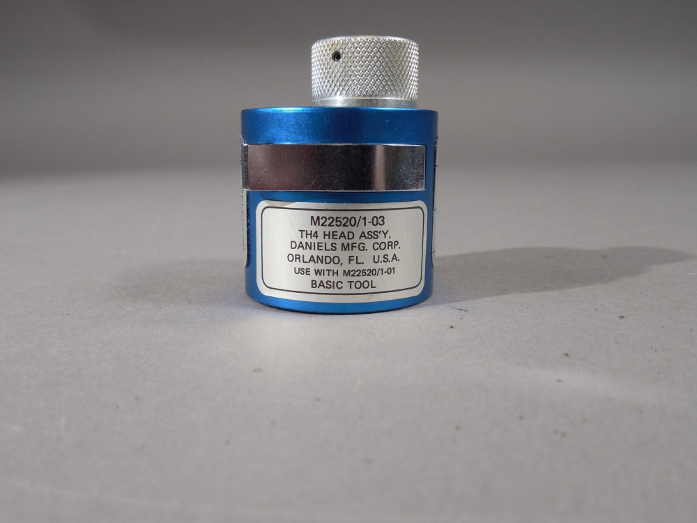 Daniels DMC M22520/1-03 Turret Head Positioner TH4 New with AF8 Crimper ...